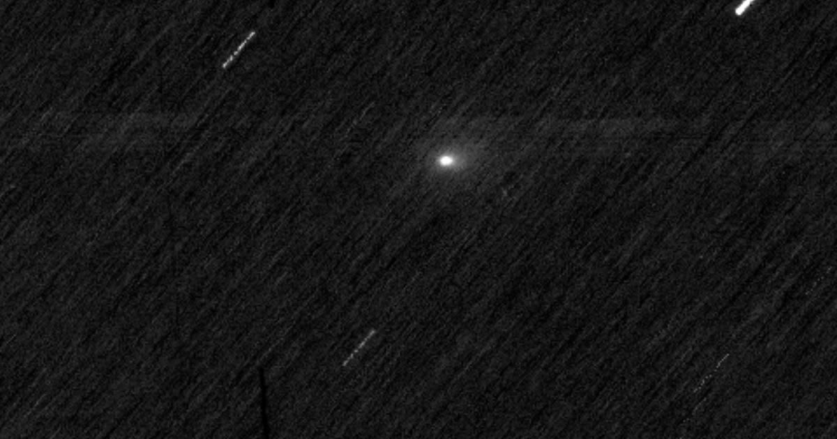 ESA captures photos of elusive interstellar comet 3I/ATLAS near Mars ...