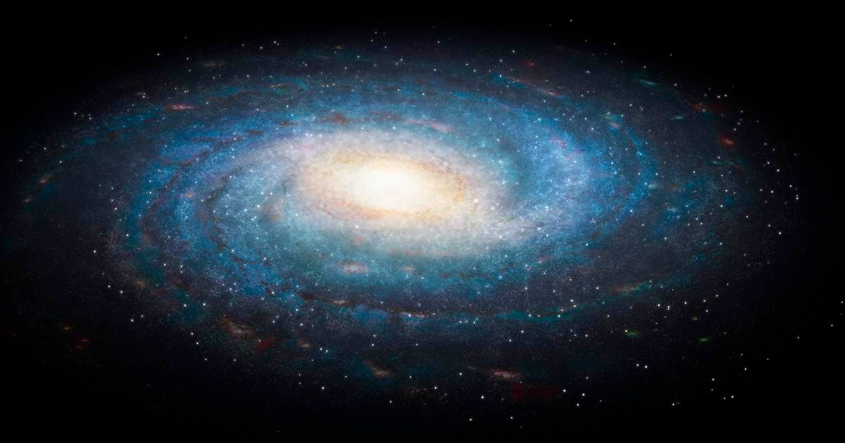 Researchers create first-ever Milky Way simulation using AI. It is 100 ...